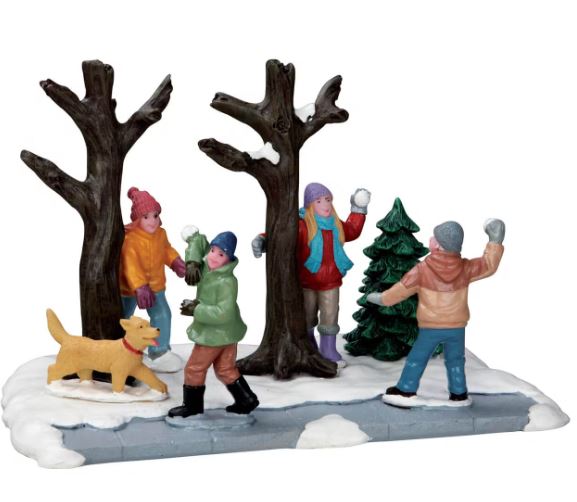 Snowball Lemax Figurine and Table Accent Christmas Village Collection ...